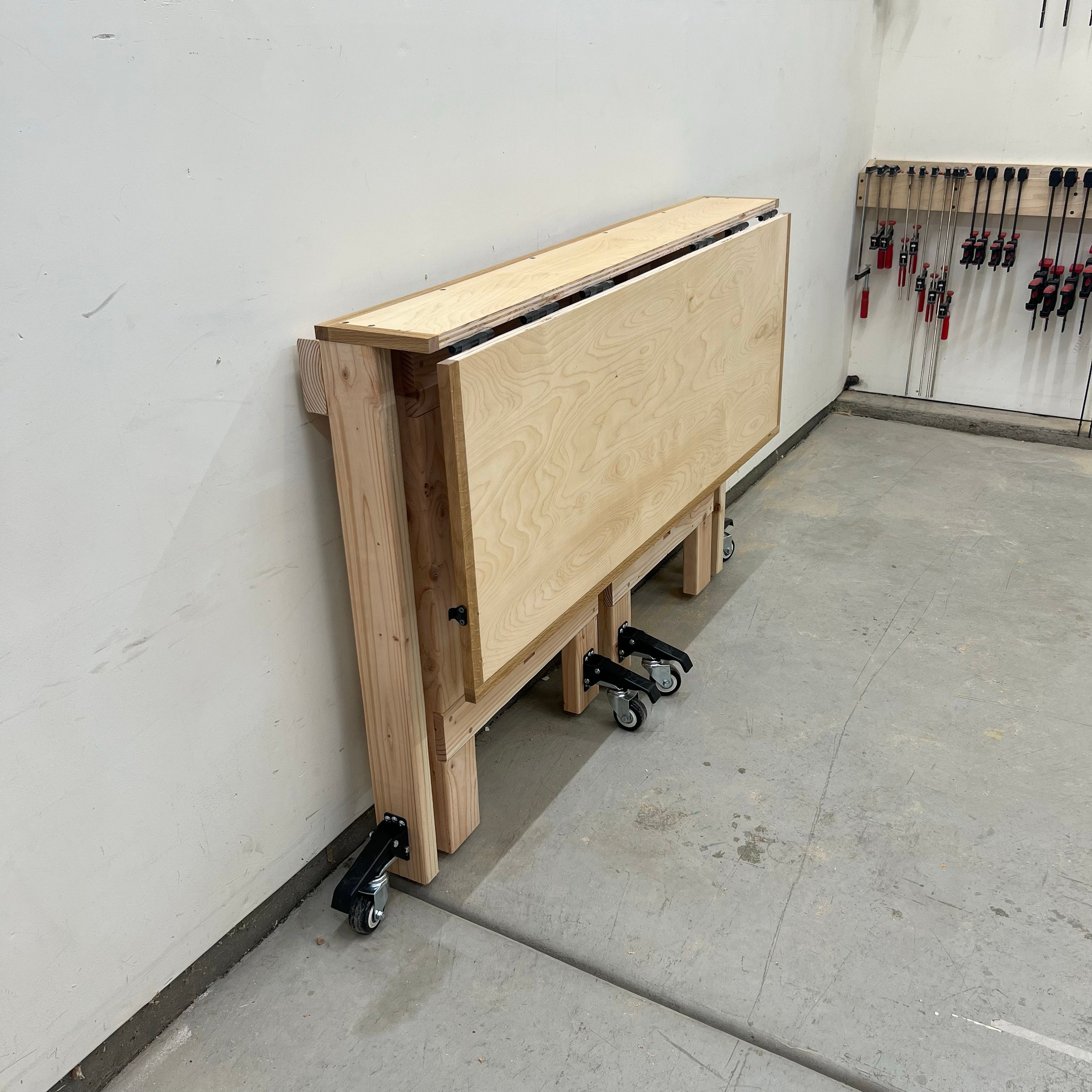 Lightweight Folding Workbench Plans - Imperial AND Metric - Etsy