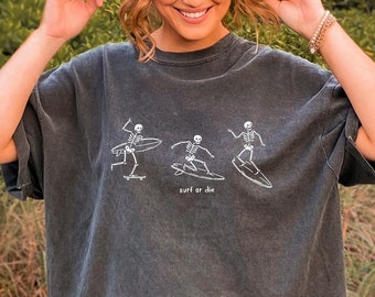 Skeleton Oversized Shirt - Etsy
