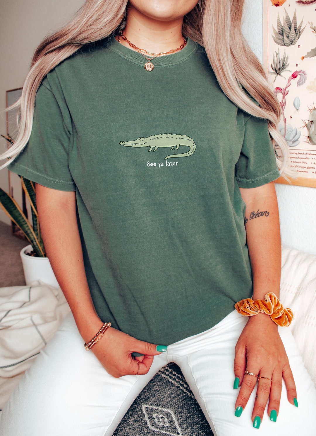 Custom Crocodile Croc T Shirt Funny Pun Alligator Tshirt Gift Gifts T ...