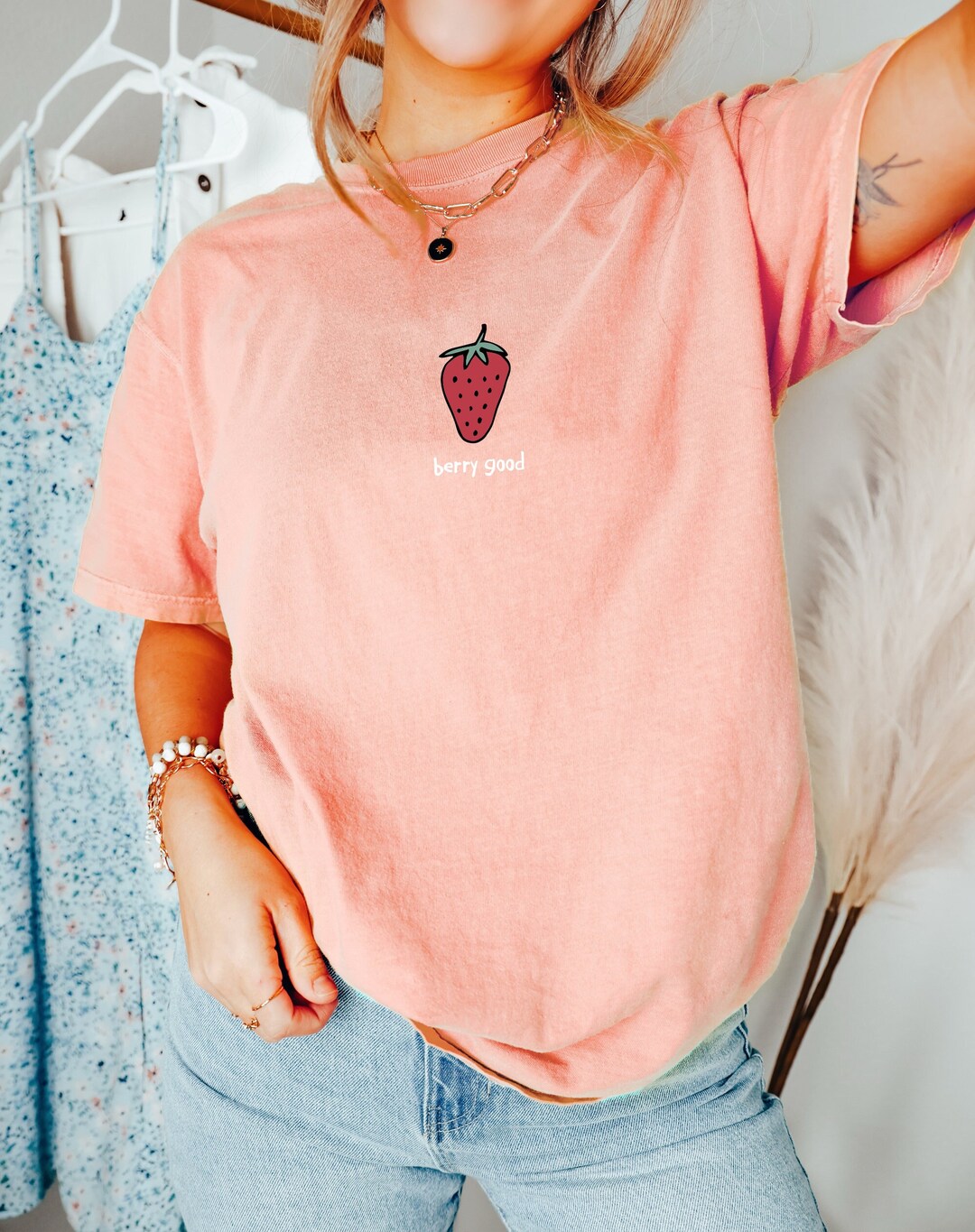 Strawberry Shirt Strawberries Tshirt Farmers Market Tee Comfort Colors ...
