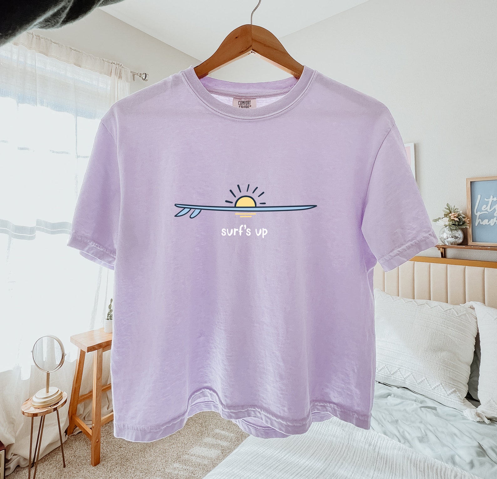 Sun Surfing Cropped Tshirt Ocean Beach T-shirt Summer Shirt ...