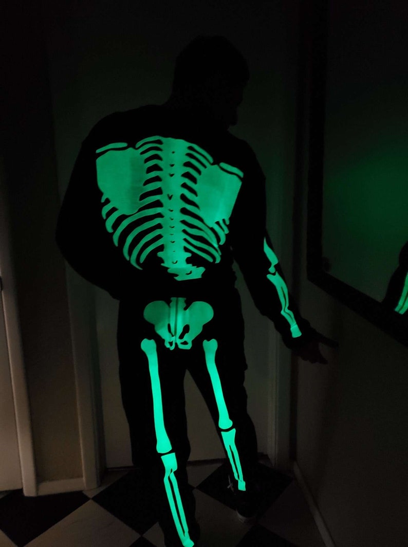Halloween Skeleton Costume Pants Joggers Sweat Pants - Etsy