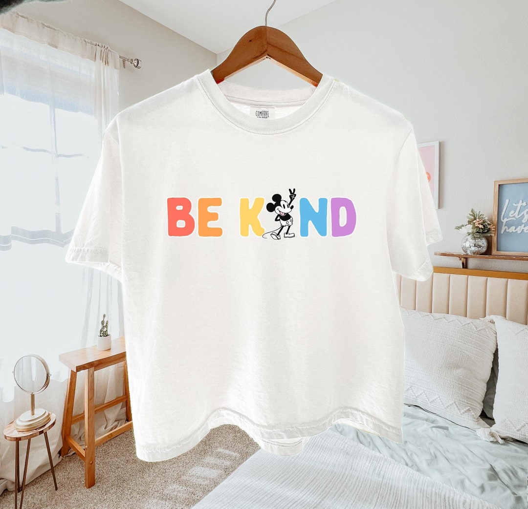 Rainbow Mouse Be Kind Shirt LGBTQ Pride Peace Love Gay Transgender ...