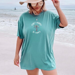 Palm Tree Shirt Beach Tee Beach Bum Tshirt Summer T-shirt Vacation T ...