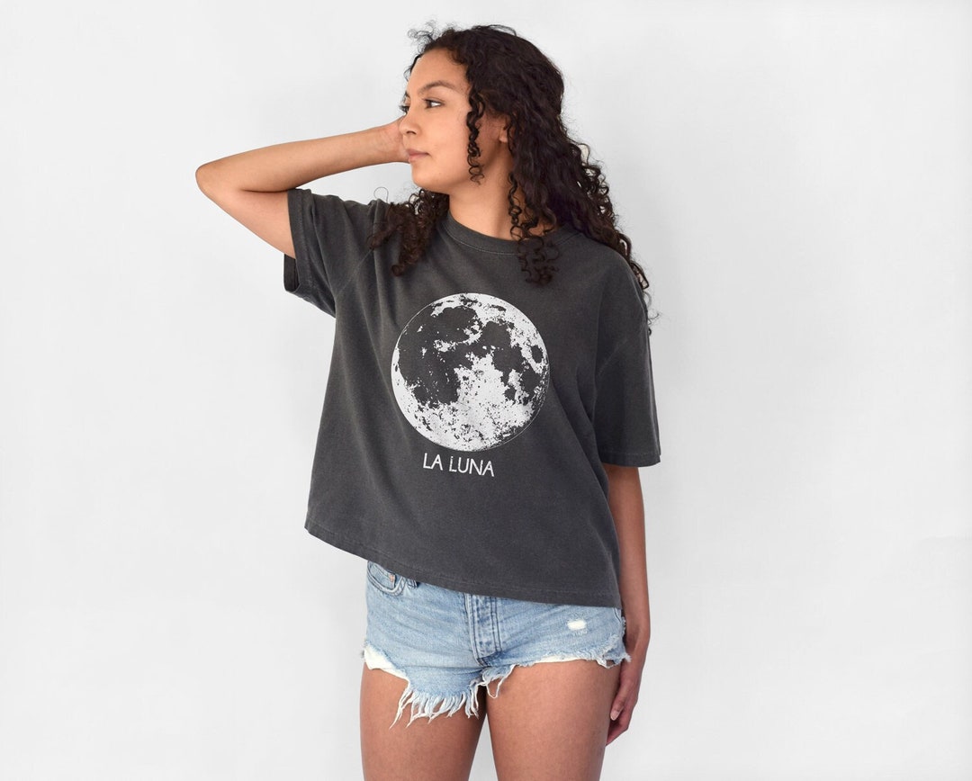 Moon Tshirt La Luna Shirt Space Shirt Oversized (see Sizechart) Comfort ...