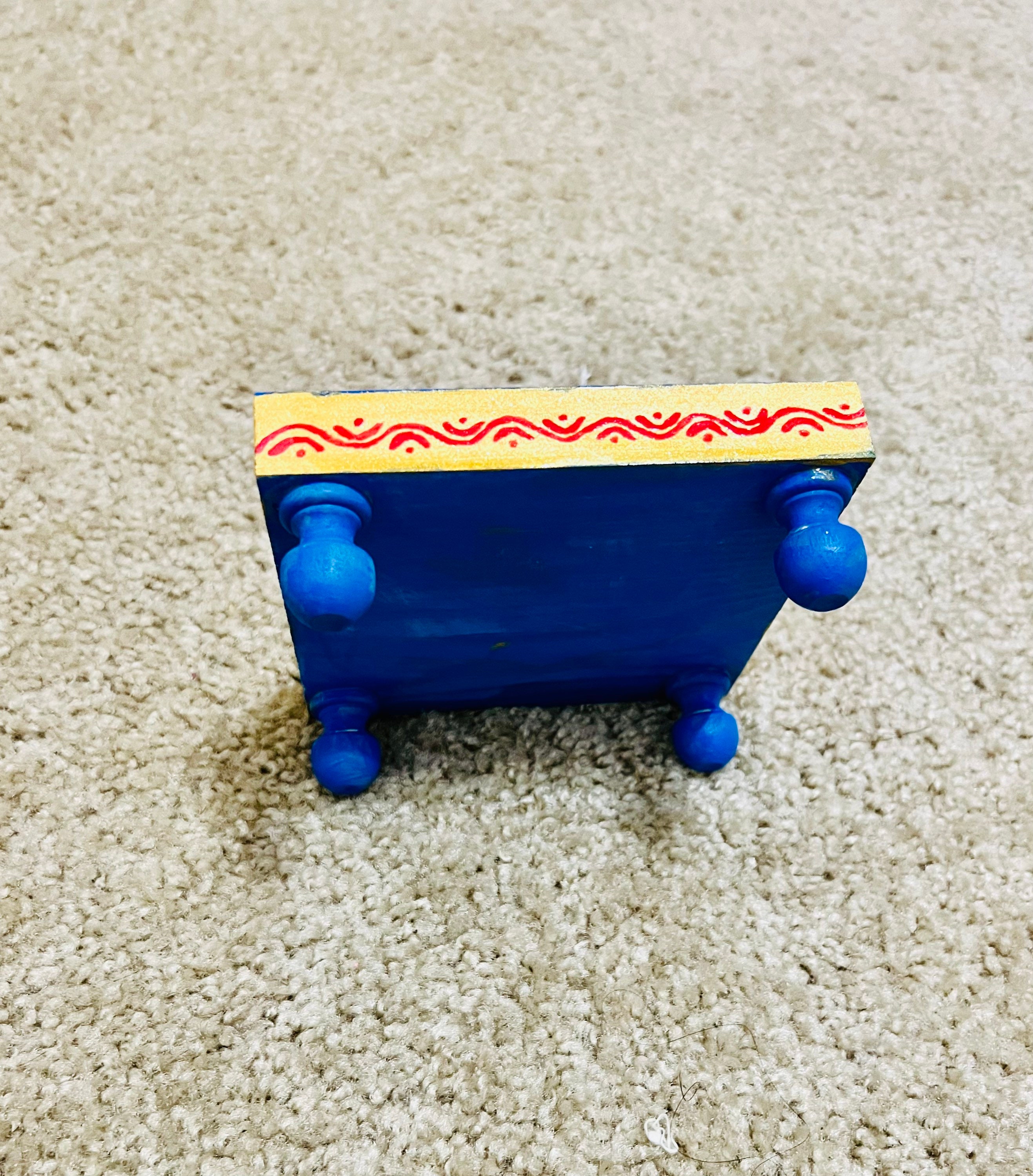 Kolam Designed Mini Chowki / Manai / Peeta . Return Gifts / - Etsy