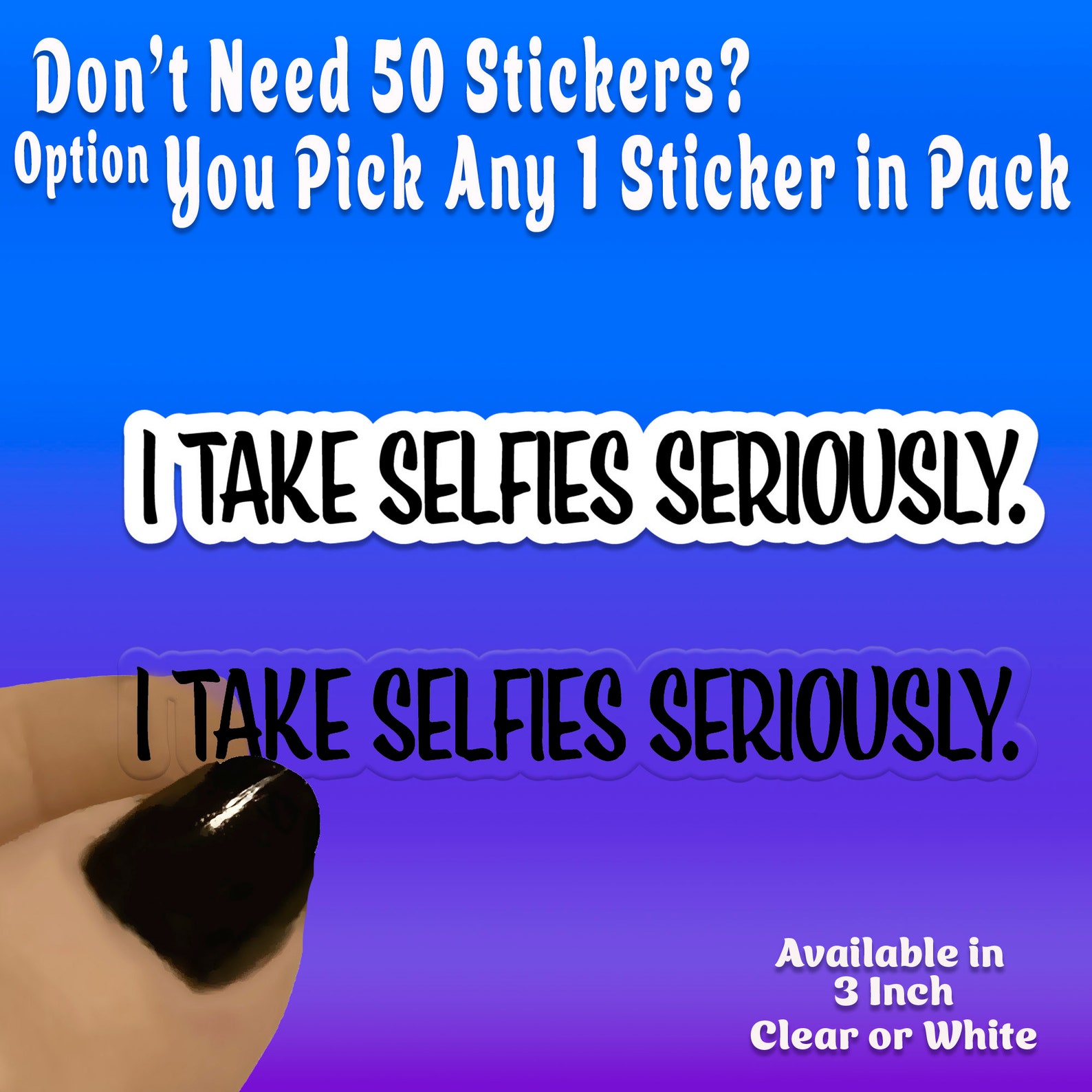 Influencer 50 Sticker Pack Text Stickers Sticker Sheet Txt Stickers ...