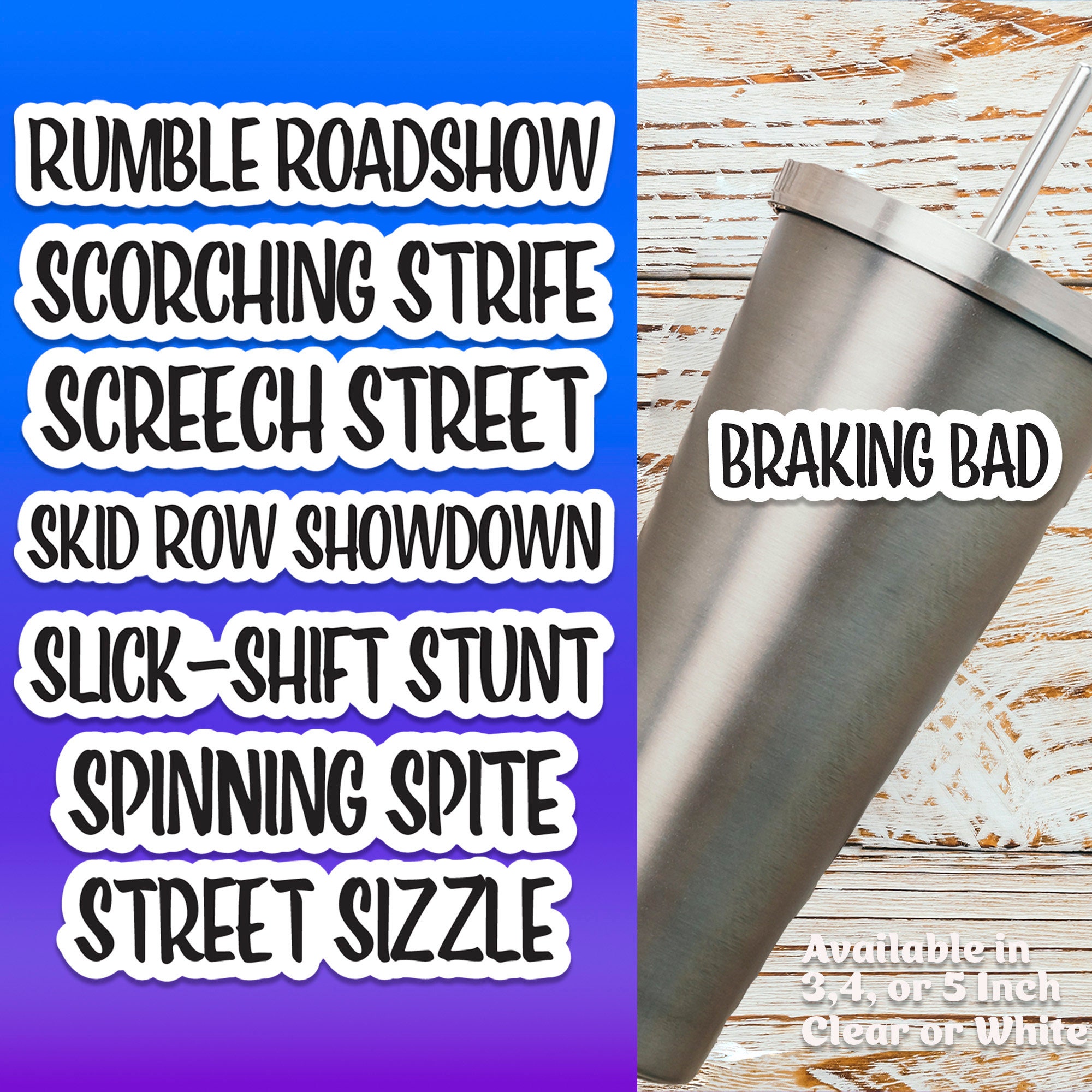 Drag Racing 50 Sticker Pack Text Stickers Txt Stickers Sticker Sheets ...