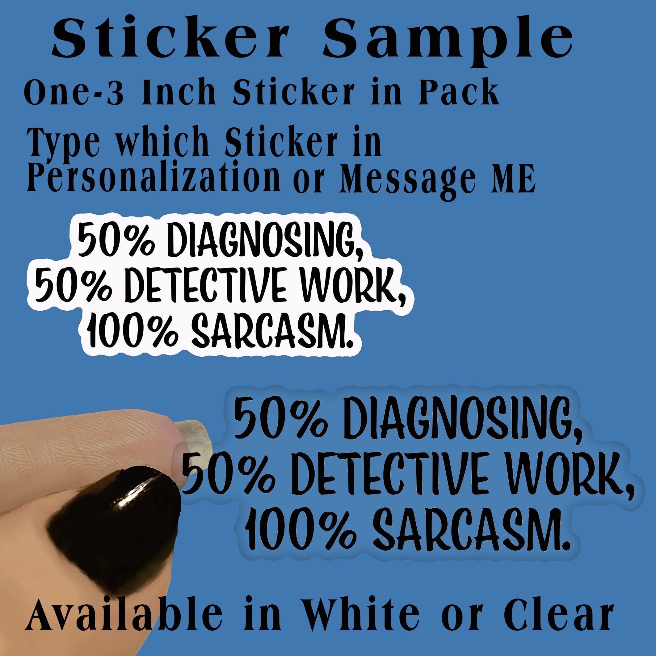 Social Worker 50 Sticker Pack Decal for Tumbler, Laptop, Water-bottle ...