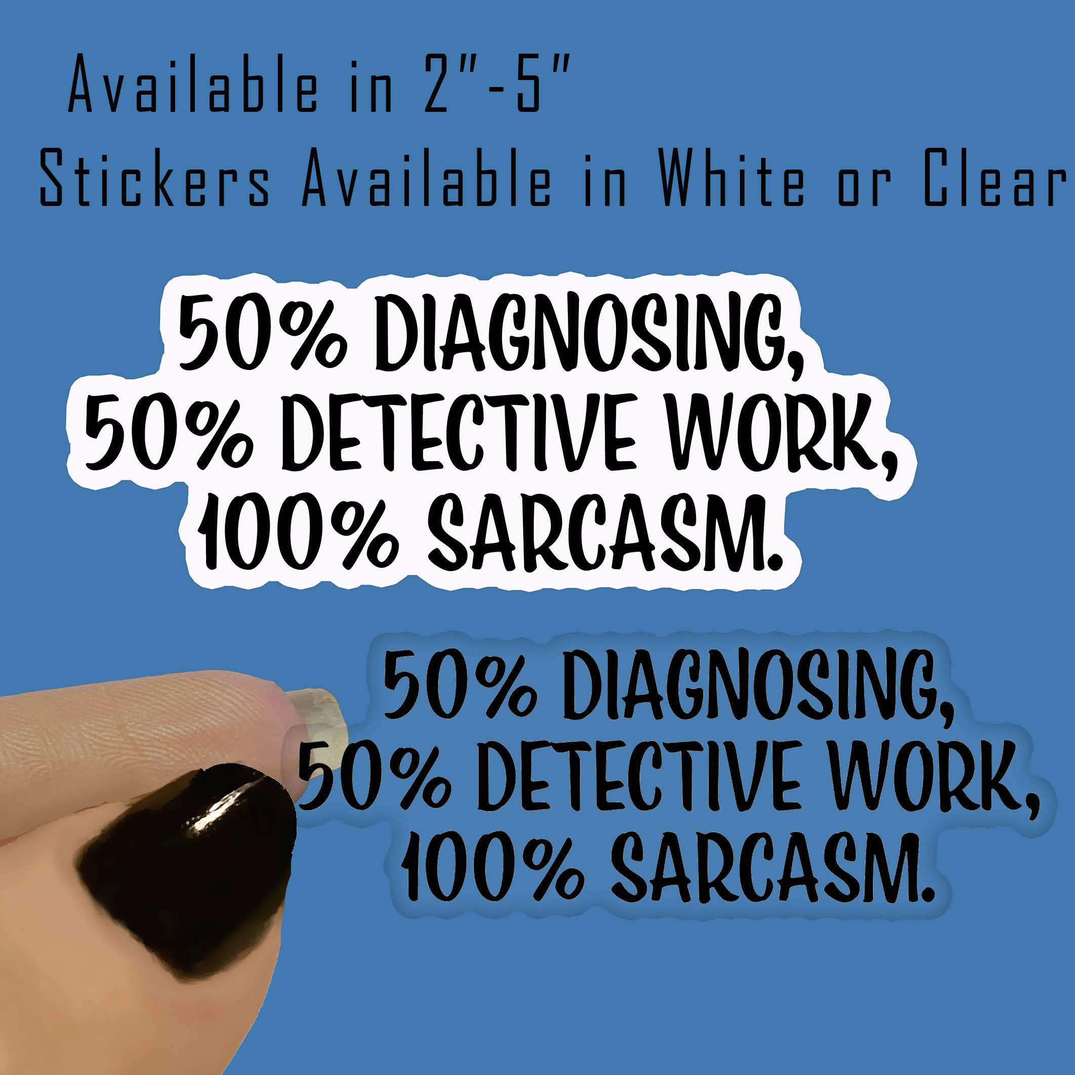 Social Worker 50 Sticker Pack Decal for Tumbler, Laptop, Water-bottle ...