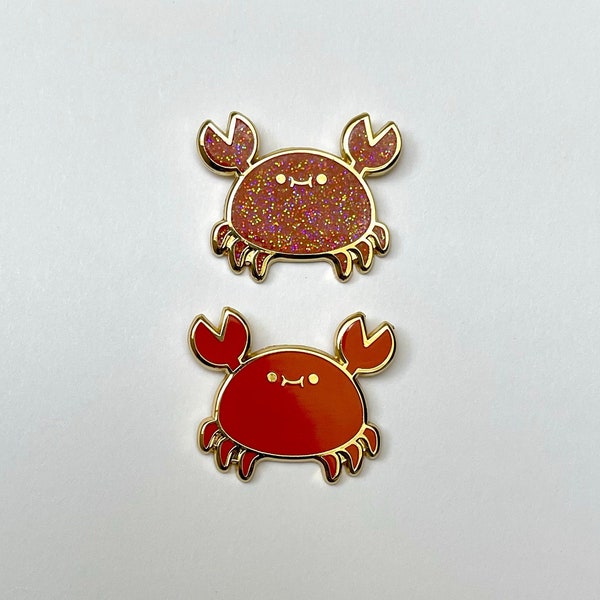 Crab Pin - Etsy