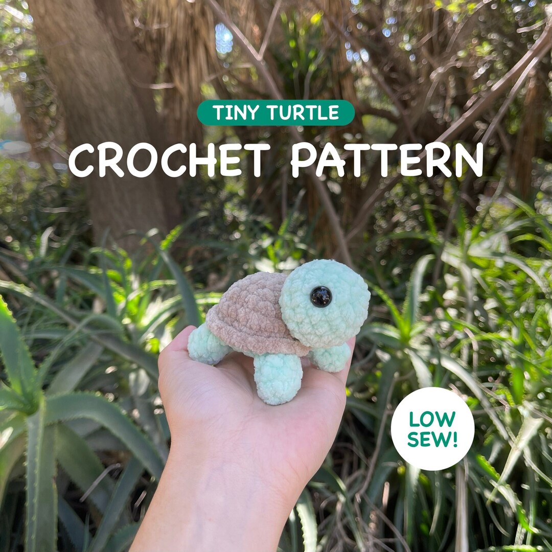 Tiny Turtle Crochet Pattern - Etsy