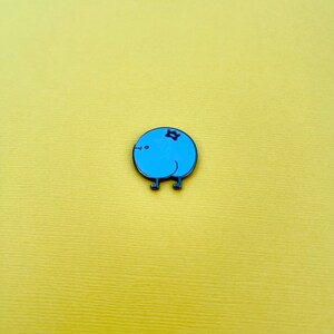 Blueberry Butt Hard Enamel Pin - Etsy