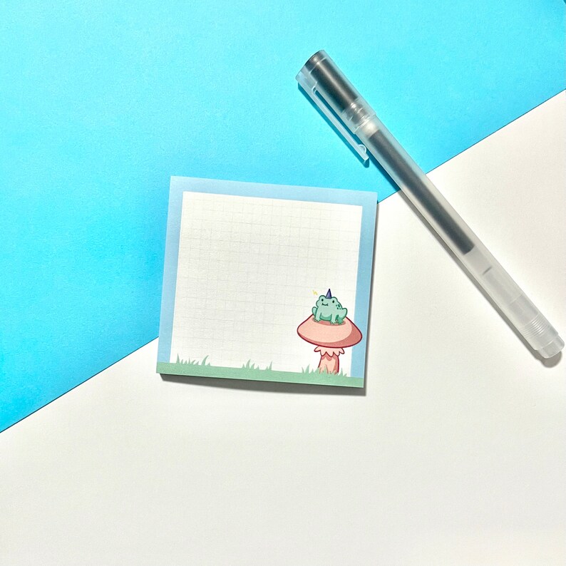 Forest Froggie Frog Post-it Sticky Notes - Etsy