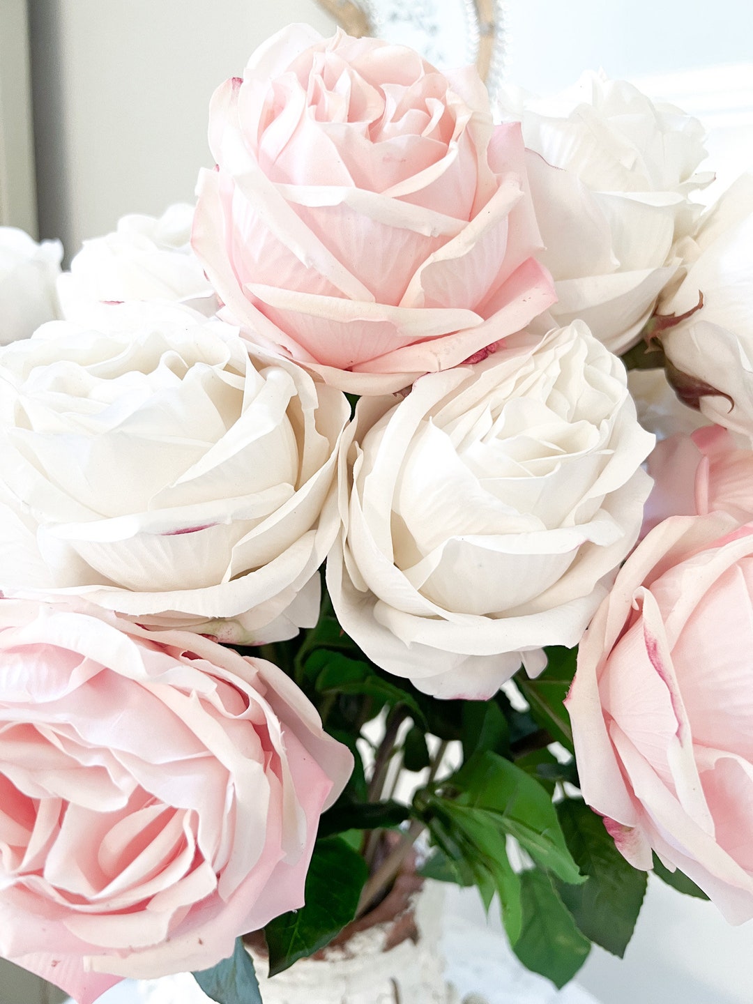The nana Real Touch Ruffled Garden Rose - Etsy
