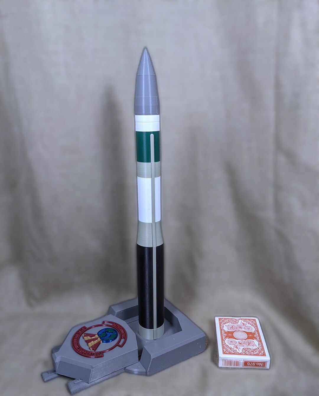 3D Printed Minuteman III Missile Model - Etsy