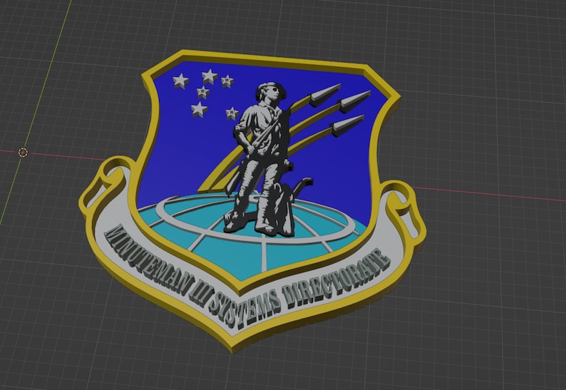 3D Printed Minuteman III Missile Model - Etsy