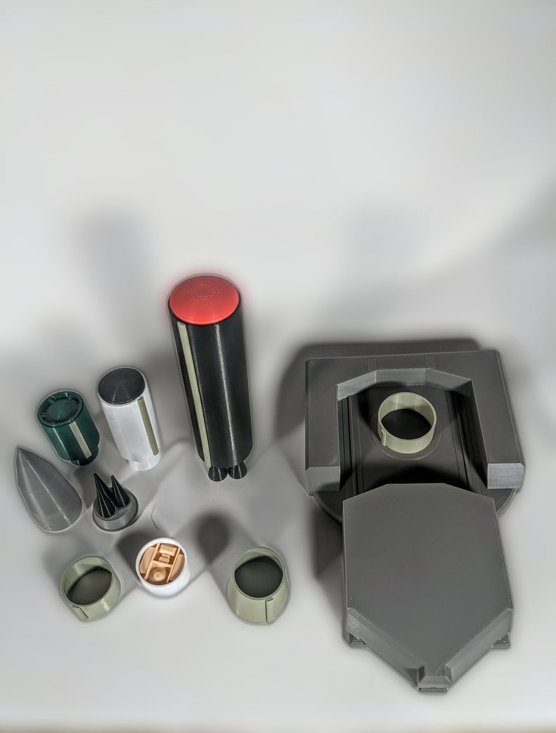 3D Printed Minuteman III Missile Model - Etsy