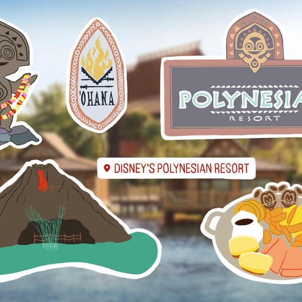 Polynesian Resort - Etsy