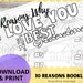 10 Reasons Why I Love You Grandma Booklet | Coloring Activity for Kids ...