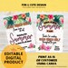 End of School Year Gift Tag Bundle Floral Good Vibes Only All Year ...