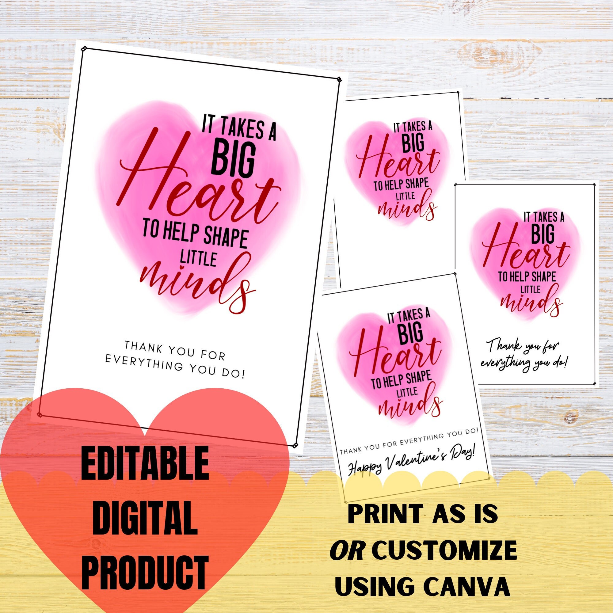 Big Heart Print Out