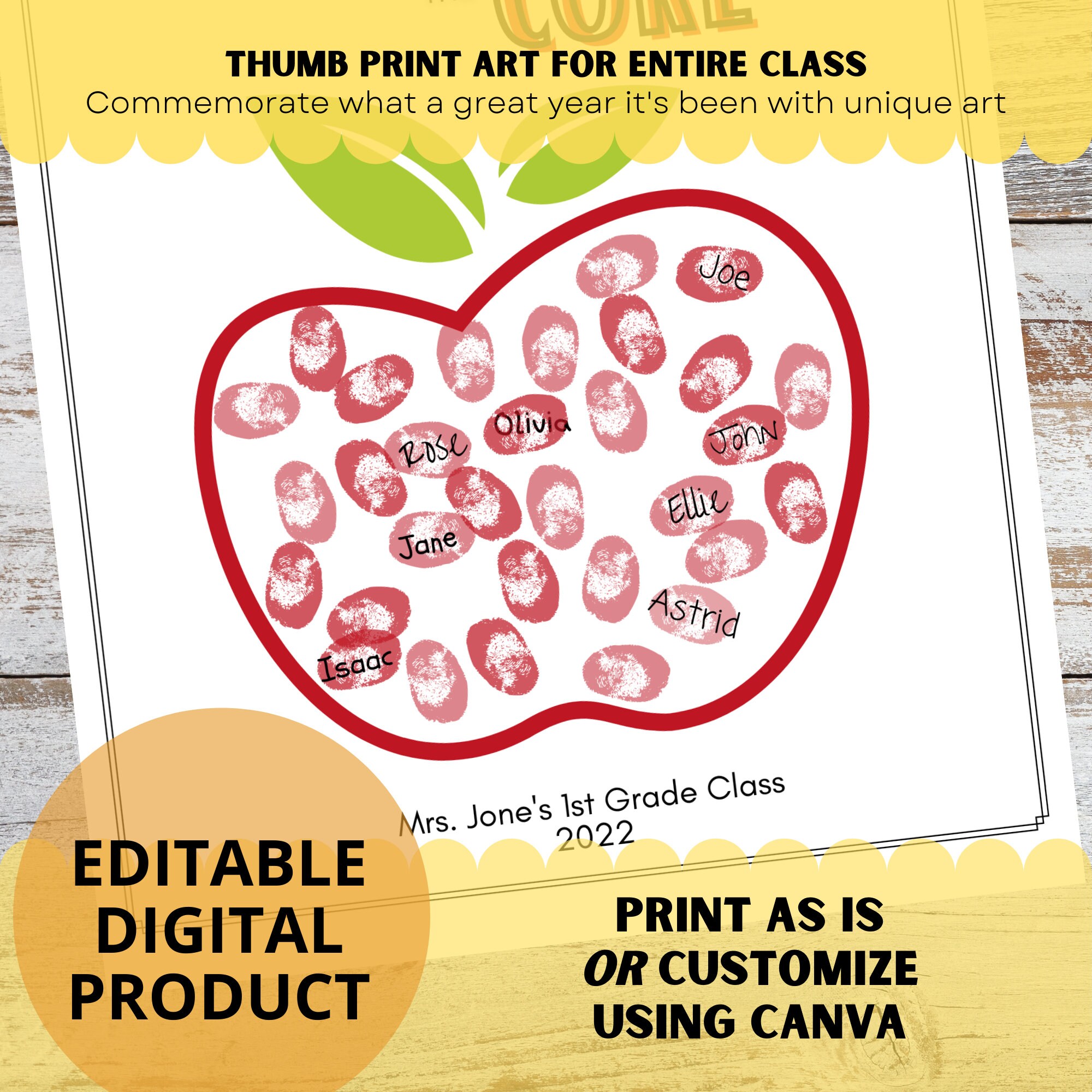 Class Keepsake for Teacher This Year Was Awesome to the Core Thumb ...