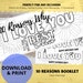 10 Reasons Why I Love You Dad Booklet Coloring Activity for Kids Gift ...
