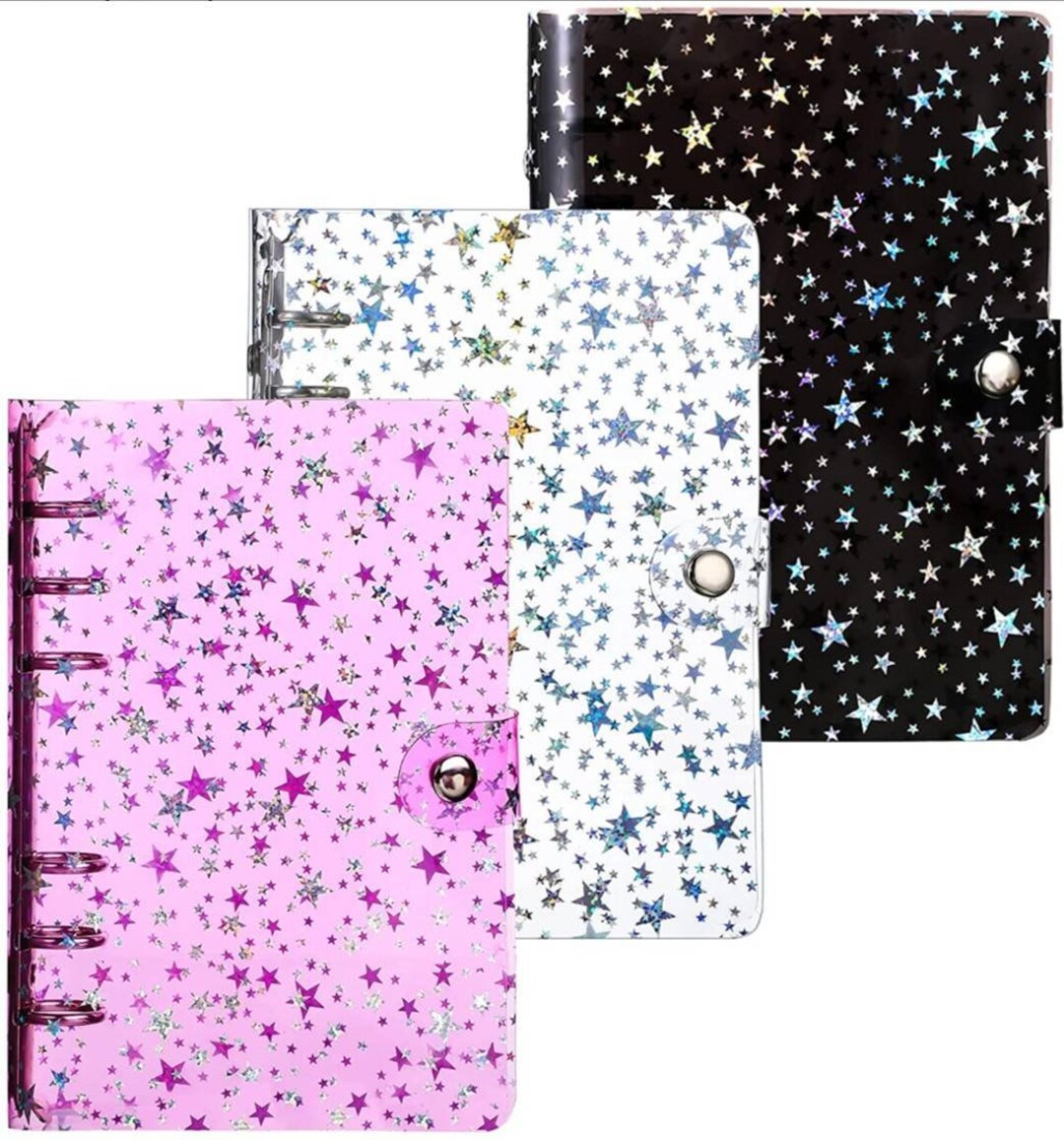 A6 Sparkly Binder - Etsy