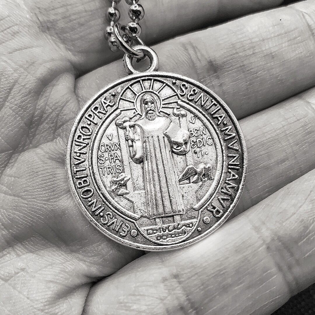 3rd Class Relic St Benedict Medal Blessed by Our Diocesan Bishop Most ...