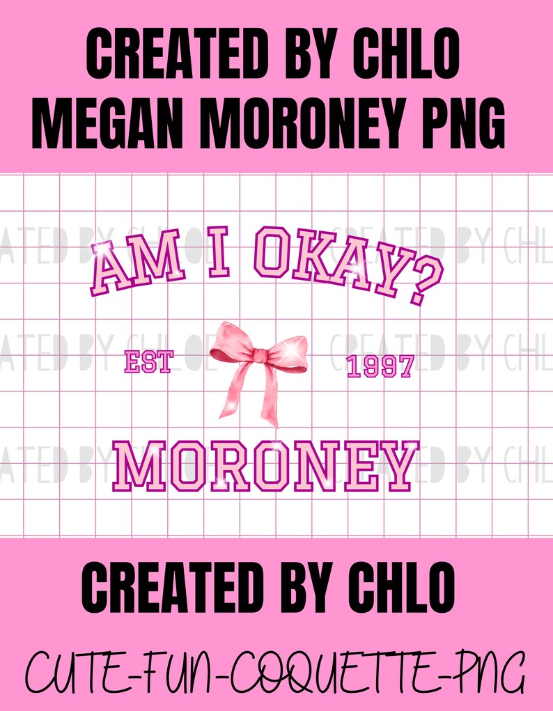 Megan Moroney Am I Okay Design, Pink Megan Moroney PNG, Woman Megan ...