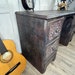 Industrial Steam Punk Grunge Style Office Desk, Rusty Patina Finish ...