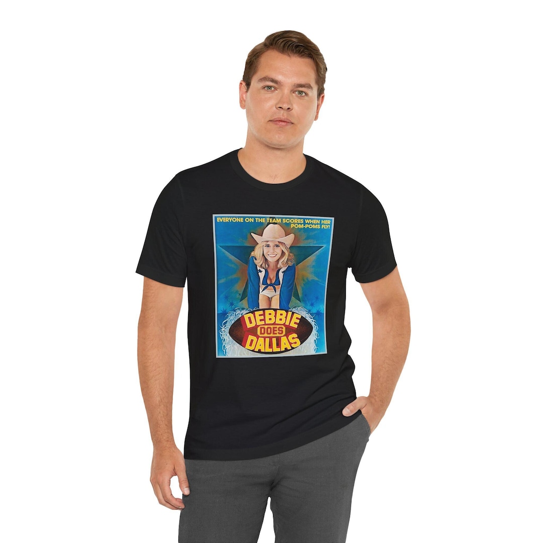 Debbie Does Dallas T-shirt Short Sleeve Movie Tee Black or White - Etsy