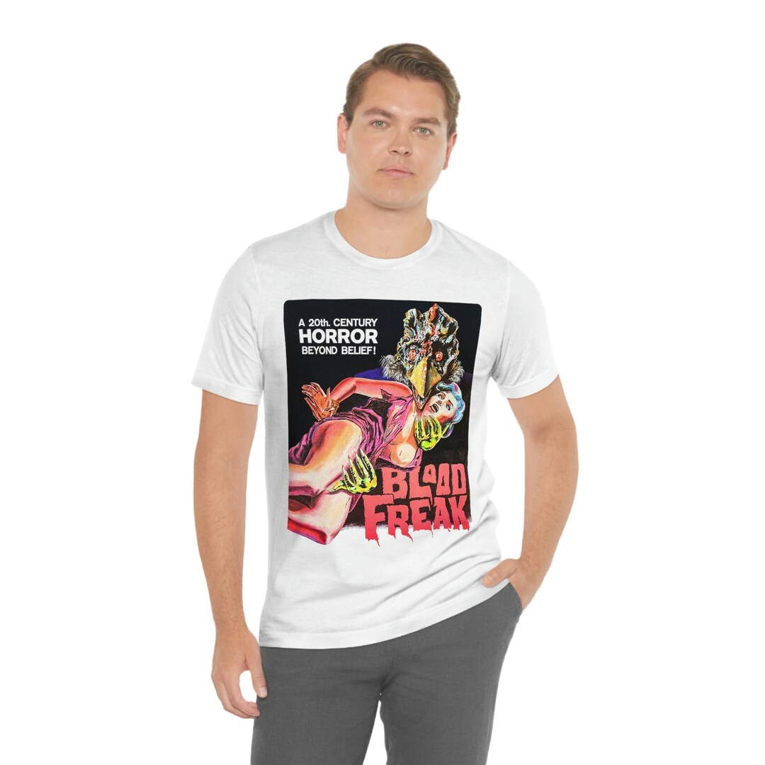 Blood Freak Movie T-shirt Short Sleeve Tee - Etsy