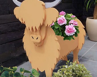 Goat Flower Pot Planter - Etsy