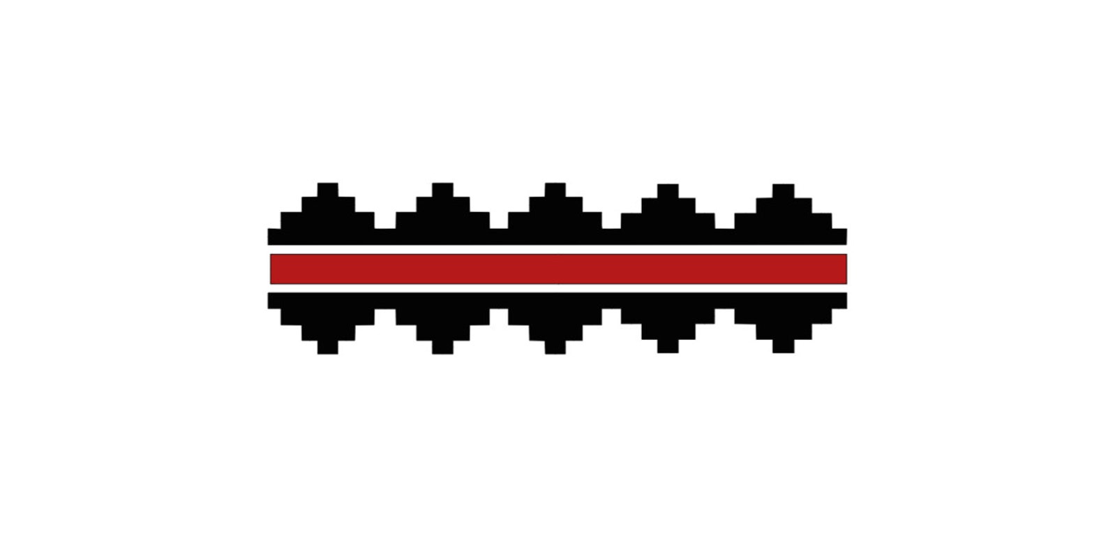 Navajo SVG Png, Flat Border SVG Png, Border With Red Ribbon Svg, Navajo ...