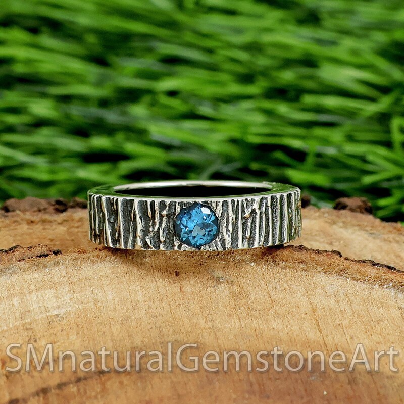 Tree Bark Ring - Etsy