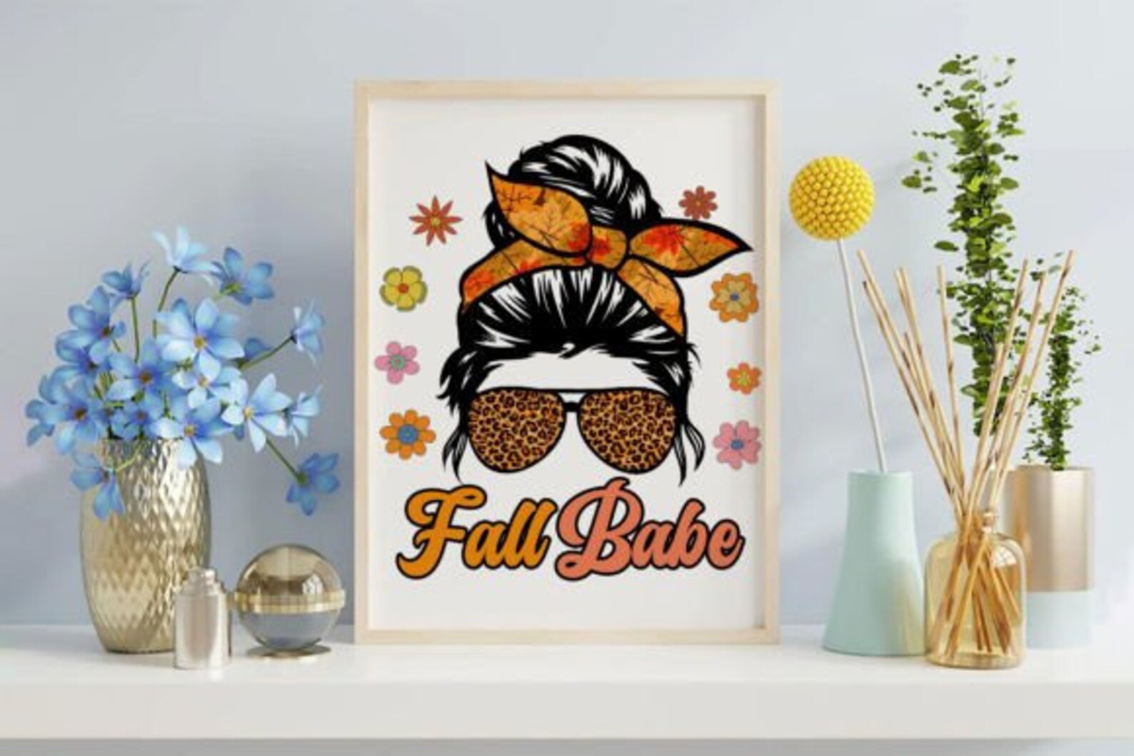 Fall Messy Bun Bundle Png Just a Girl Who Love Fall Messy - Etsy