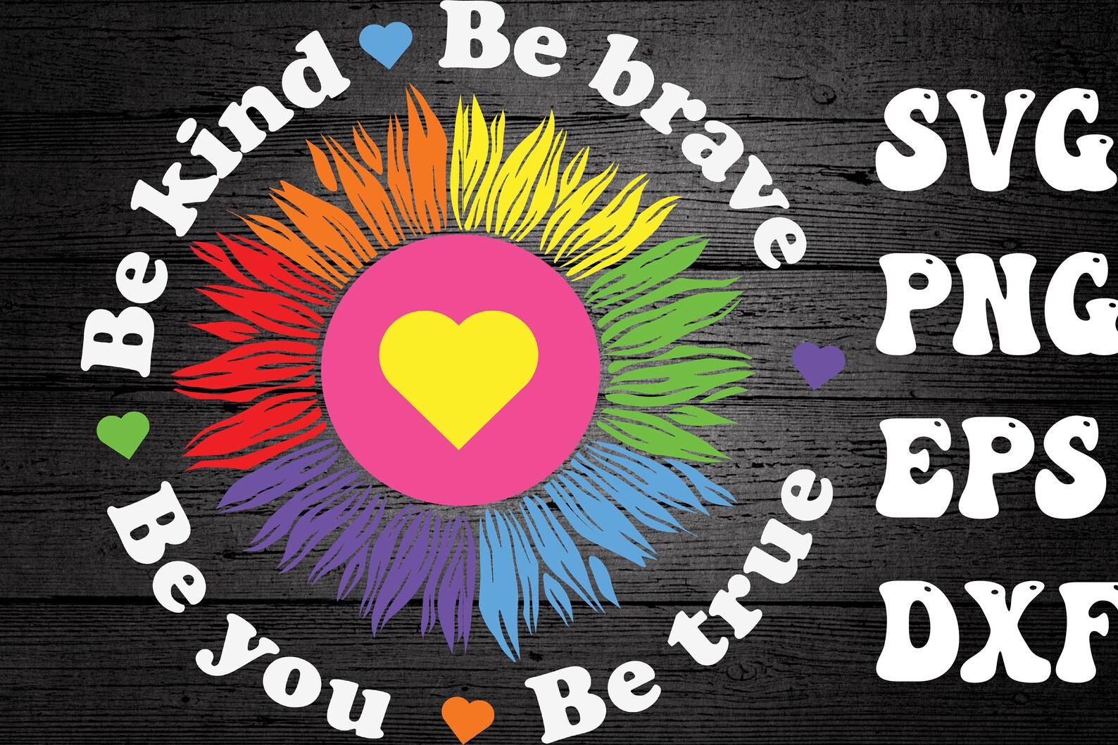 No Bullying - Svg, Png, BE KIND Rainbow, Choose Kindness,anti-bully ...