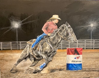 Barrel Racer - Etsy