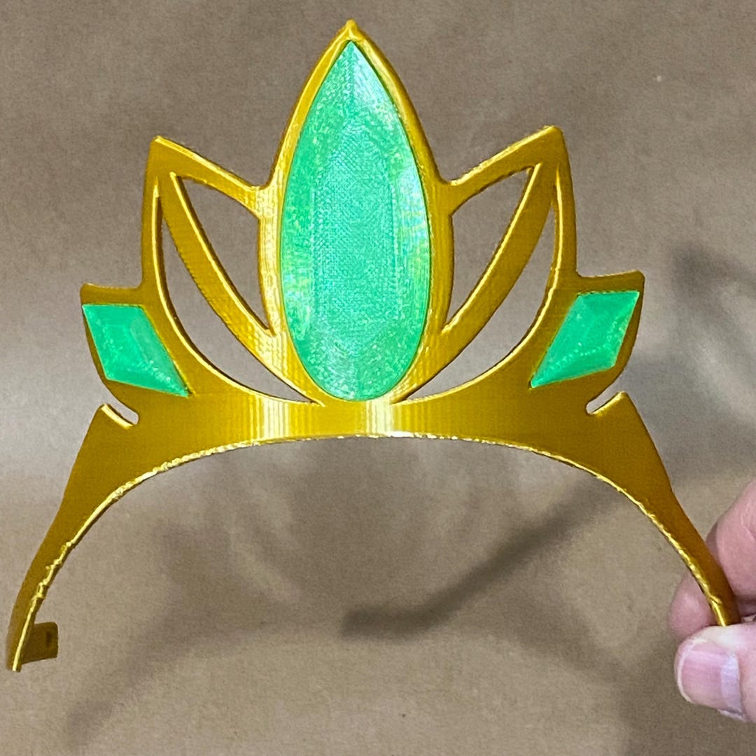 Princess Tiana's Crown From Her New Adventure (3D Printed Costume ...