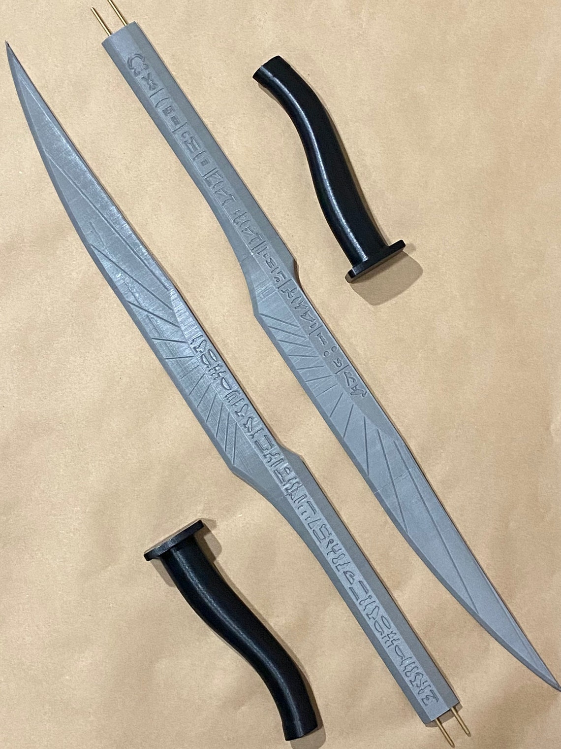 Scarlet Scarab Swords 3D Printed DIY Cosplay Props - Etsy Australia