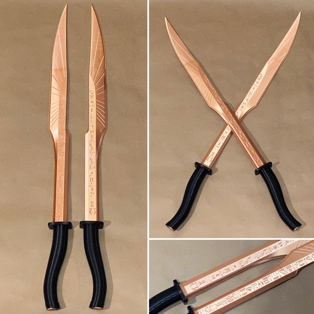Scarlet Scarab Swords 3D Printed DIY Cosplay Props - Etsy