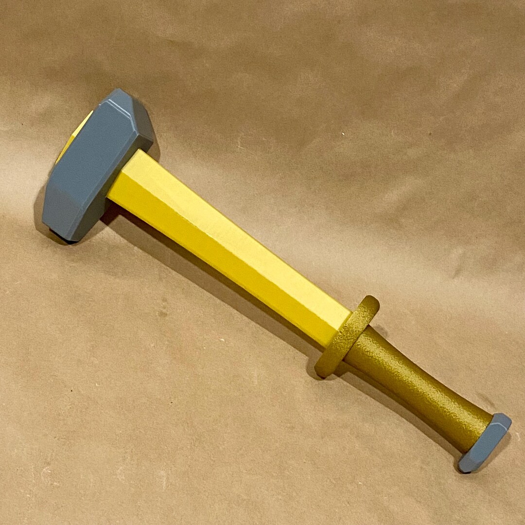 Hammer Sword (3D Printed Costume Prop) - Etsy