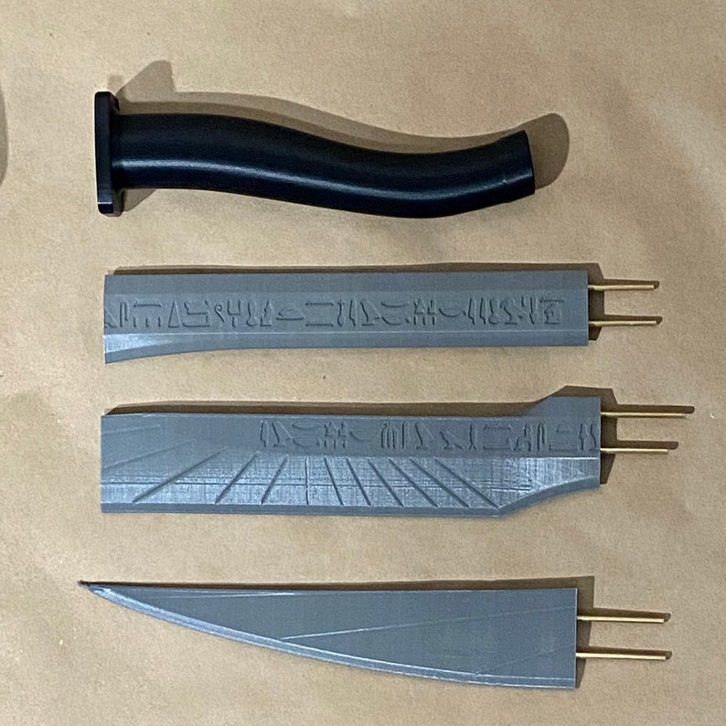 Scarlet Scarab Swords 3D Printed DIY Cosplay Props - Etsy