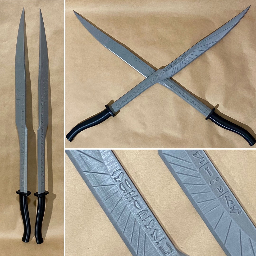 Scarlet Scarab Swords 3D Printed DIY Cosplay Props - Etsy