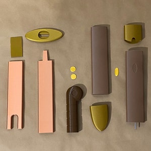 Lemongrab Staff and Sword With Scabbard From Adventure Time (3D Printed ...