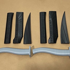 Scarlet Scarab Swords 3D Printed DIY Cosplay Props - Etsy