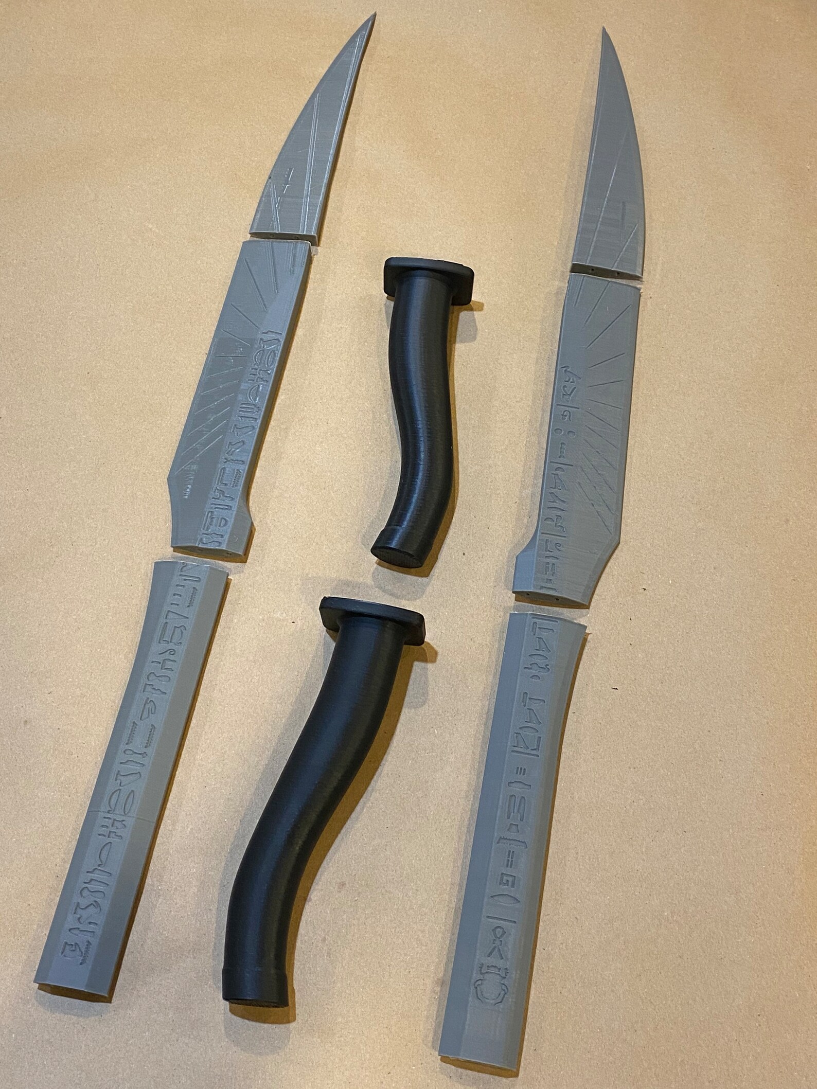 Scarlet Scarab Swords 3D Printed DIY Cosplay Props - Etsy