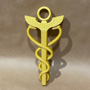 Hermes Caduceus or Staff 3D Print DIY Prop Replica - Etsy